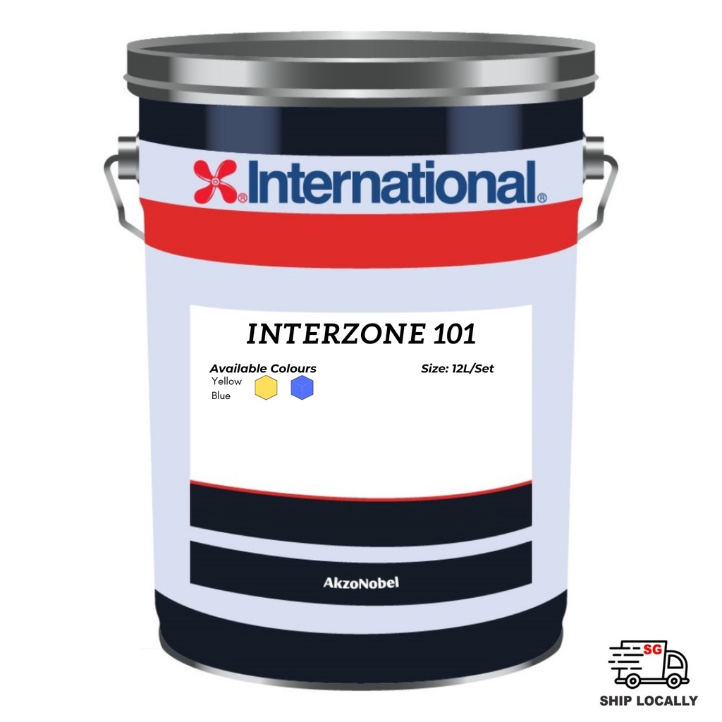 International Marine - Interzone® 101 yellow 12LTR set (PART A AND PAR ...