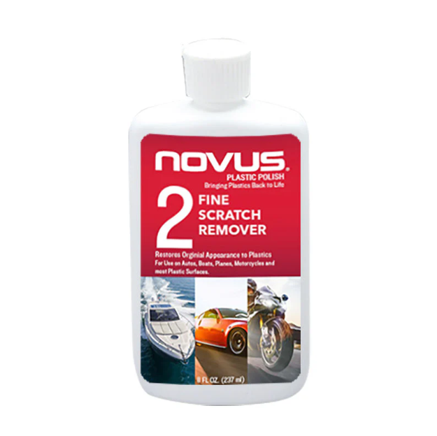 Novus Plastic Polish Step 2 Fine Scratch Remover, 8 fl. oz. (237 ml ...