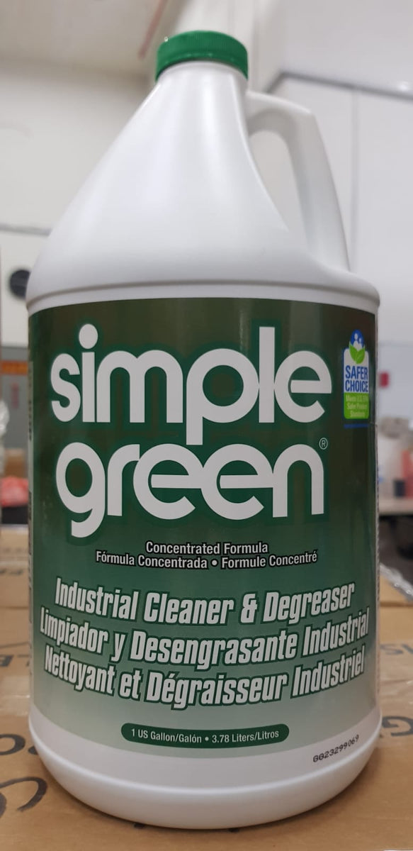 SIMPLE GREEN INDUSTRIAL CLEANER & DEGREASER GALLON - Cleaner Degreaser ...