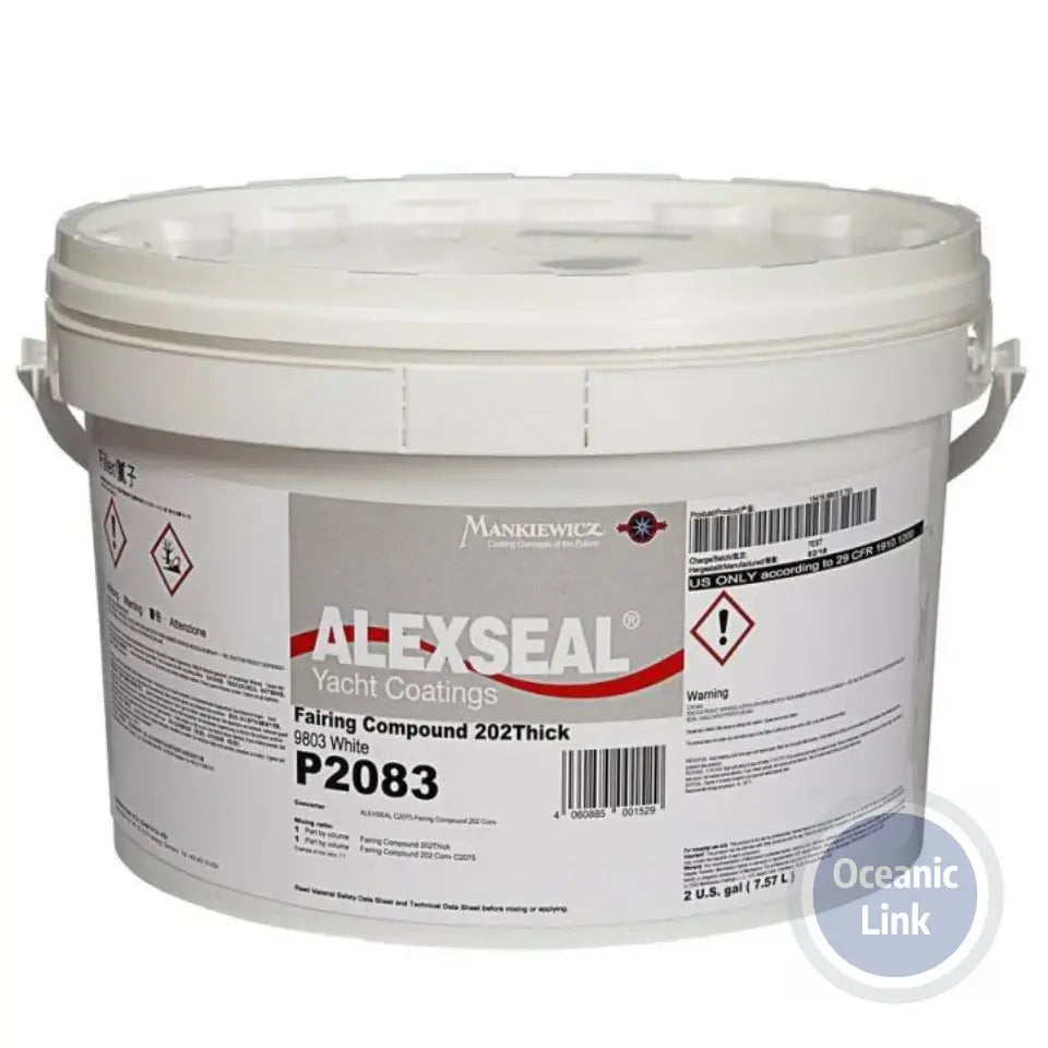 Alexseal Fairing Compound 202 White (Thick) Base – oceansin